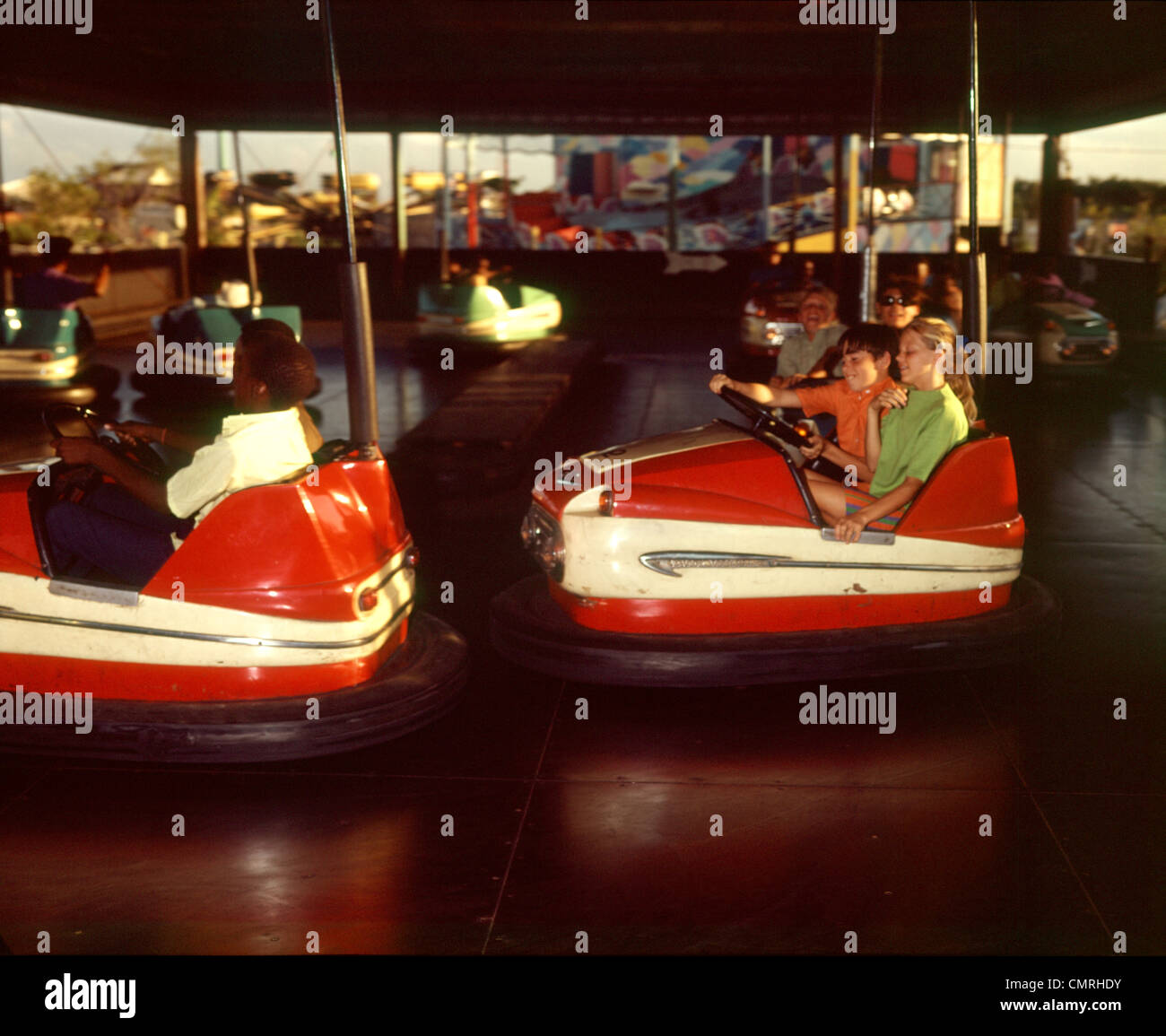 1970s amusement park rides hi-res stock photography and images - Alamy