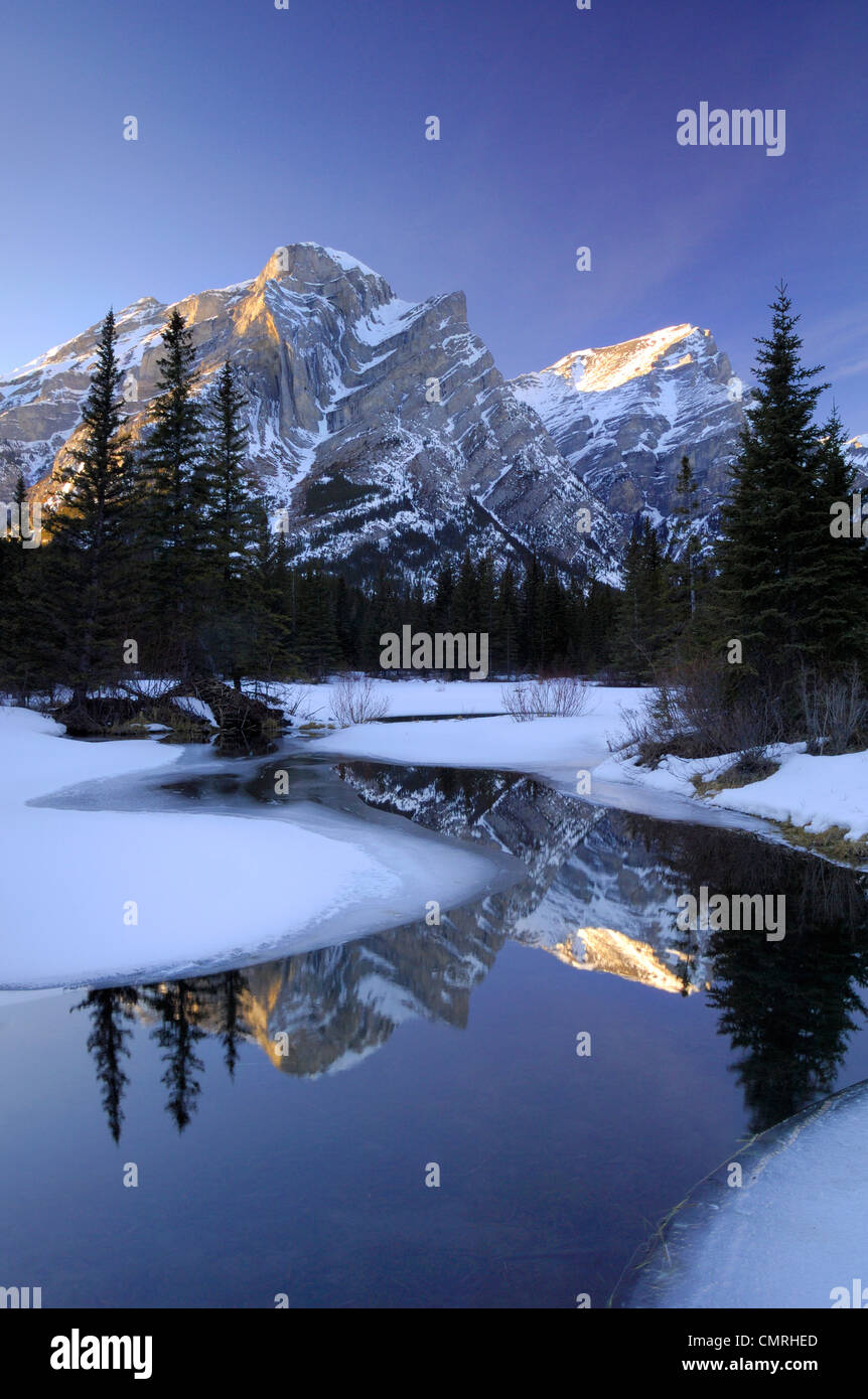 Mount Kidd, Kananaskis Country, Alberta Stock Photo - Alamy