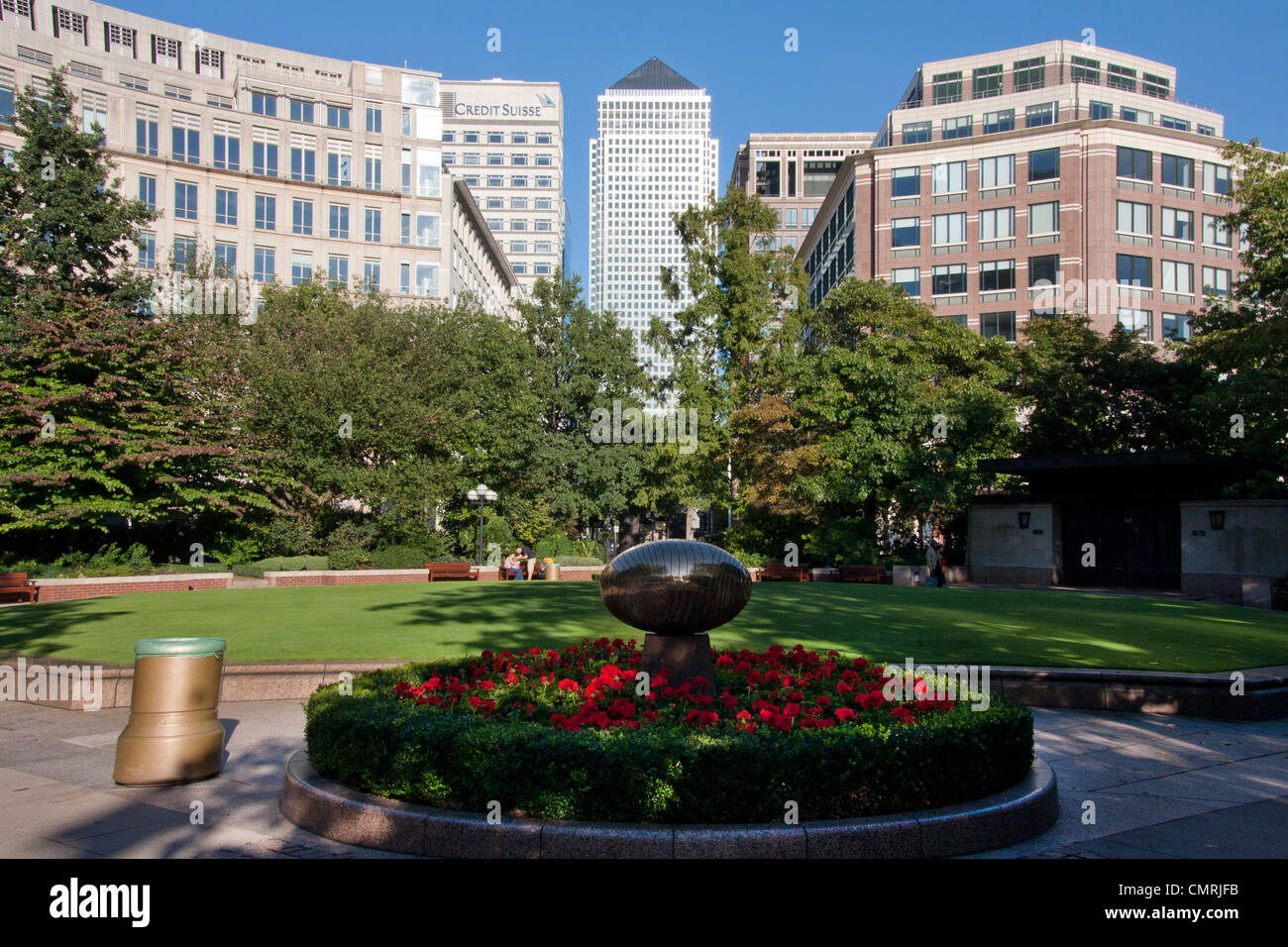 Westferry Circus & Canary Wharf, London, England Stock Photo - Alamy