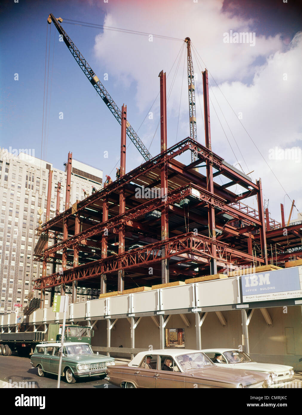 Steel construction usa 1960s hi-res stock photography and images - Alamy