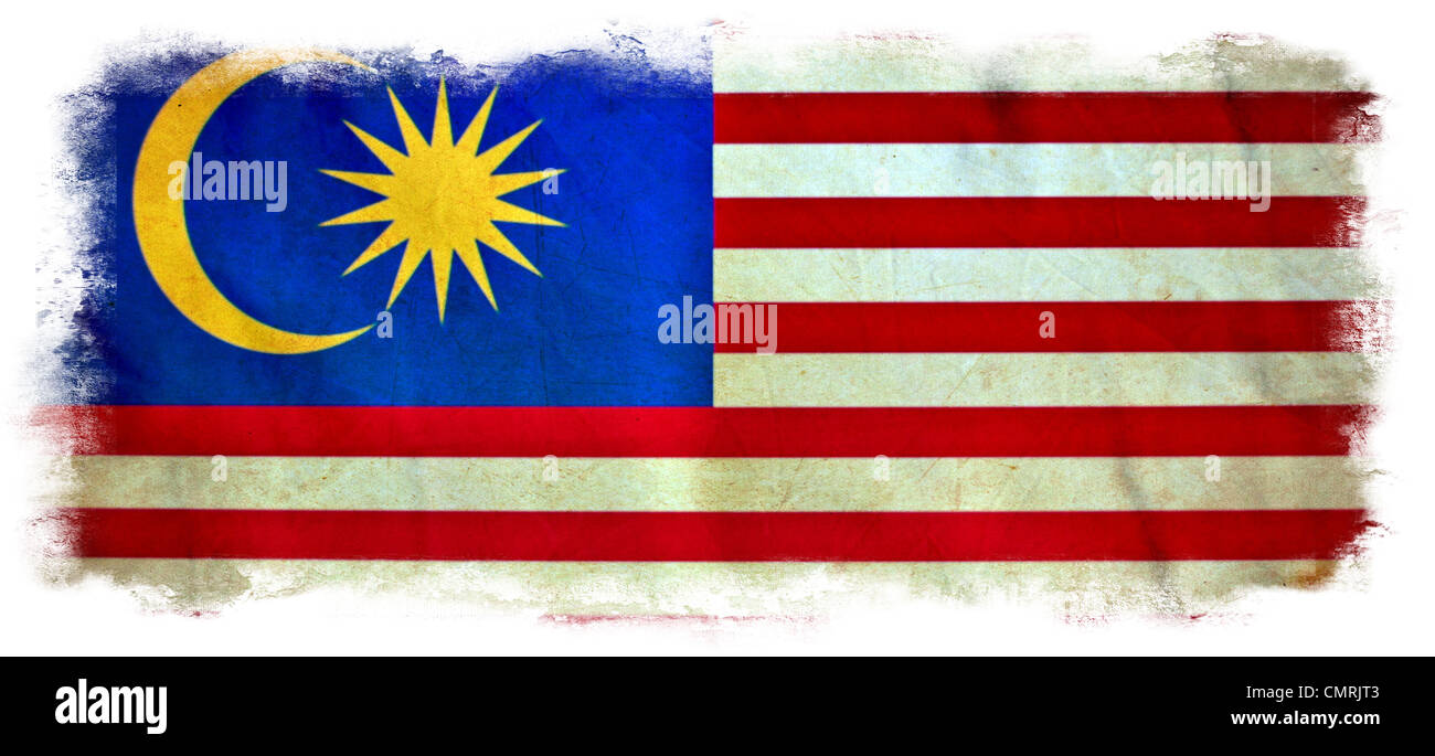 Old flag malaysia hi-res stock photography and images - Alamy