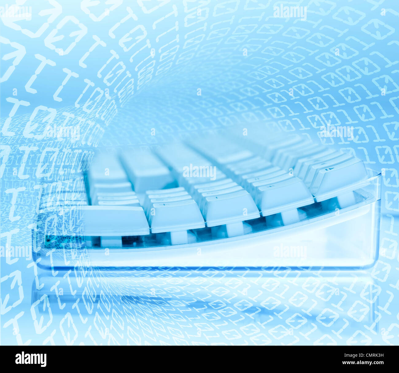 The modern keyboard for a pc computer Stock Photo - Alamy