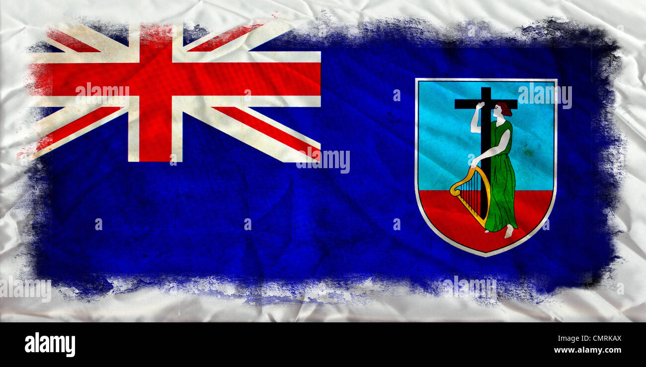 Flag of the montserrat hi-res stock photography and images - Alamy