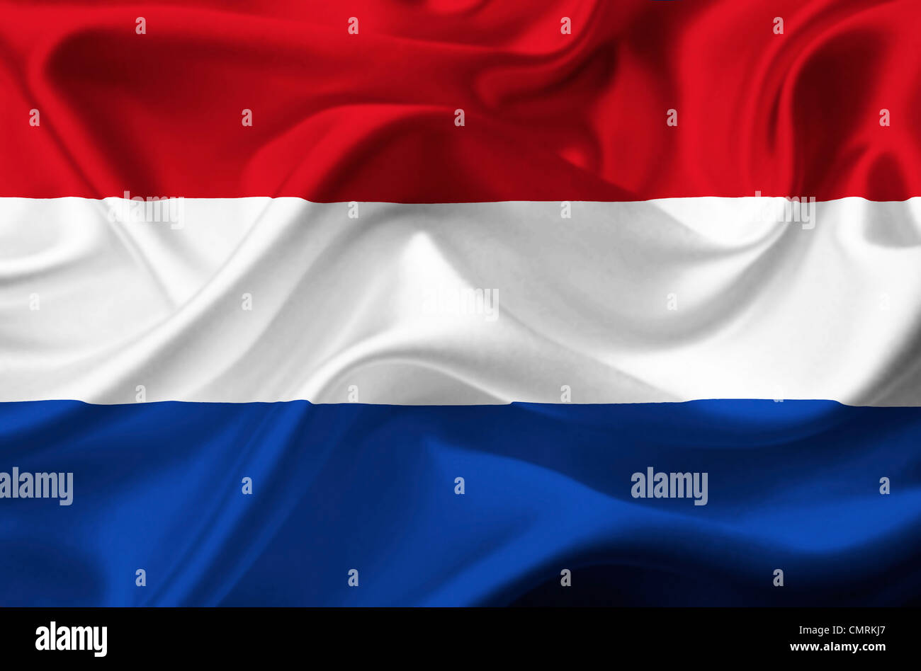 Netherlands waving flag Stock Photo - Alamy