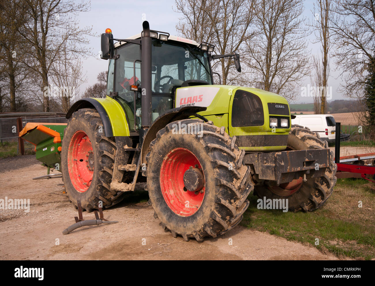 Claas Ares 836RZ Farm Tractor Farming Machinery Stock Photo - Alamy