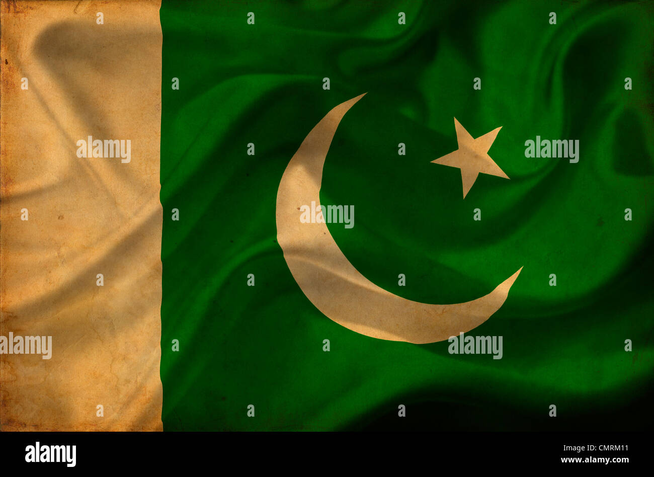 Old pakistan flag hi-res stock photography and images - Alamy