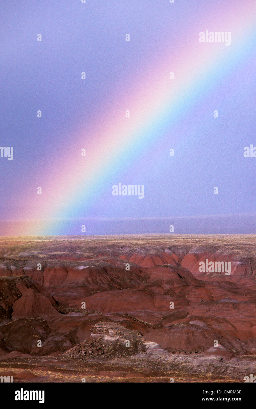 PAINTED DESERT RAINBOW ARIZONA Stock Photo - Alamy