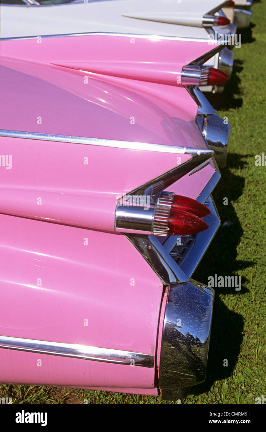 1950s car with fins hi-res stock photography and images - Alamy