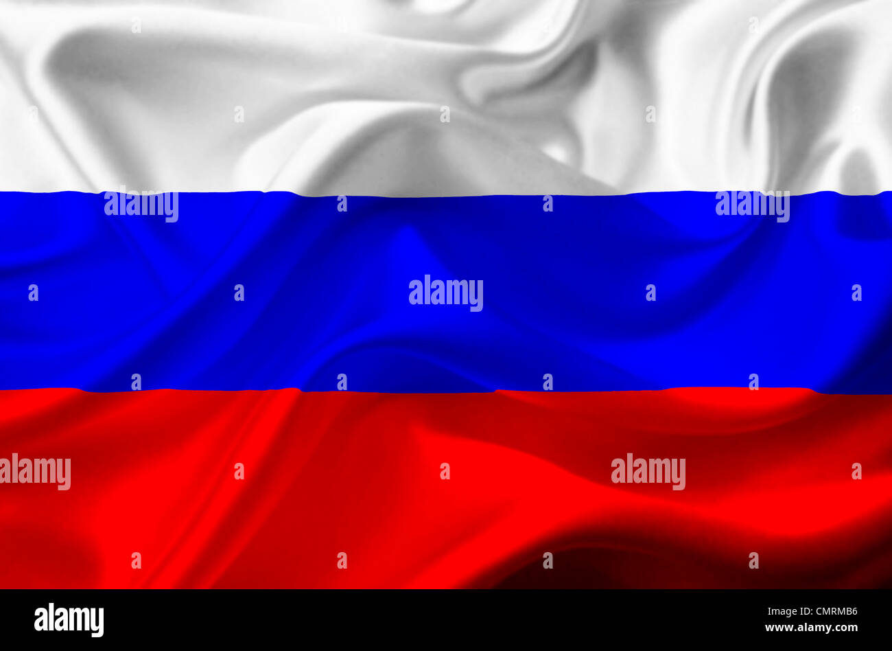 Russia waving flag Stock Photo - Alamy