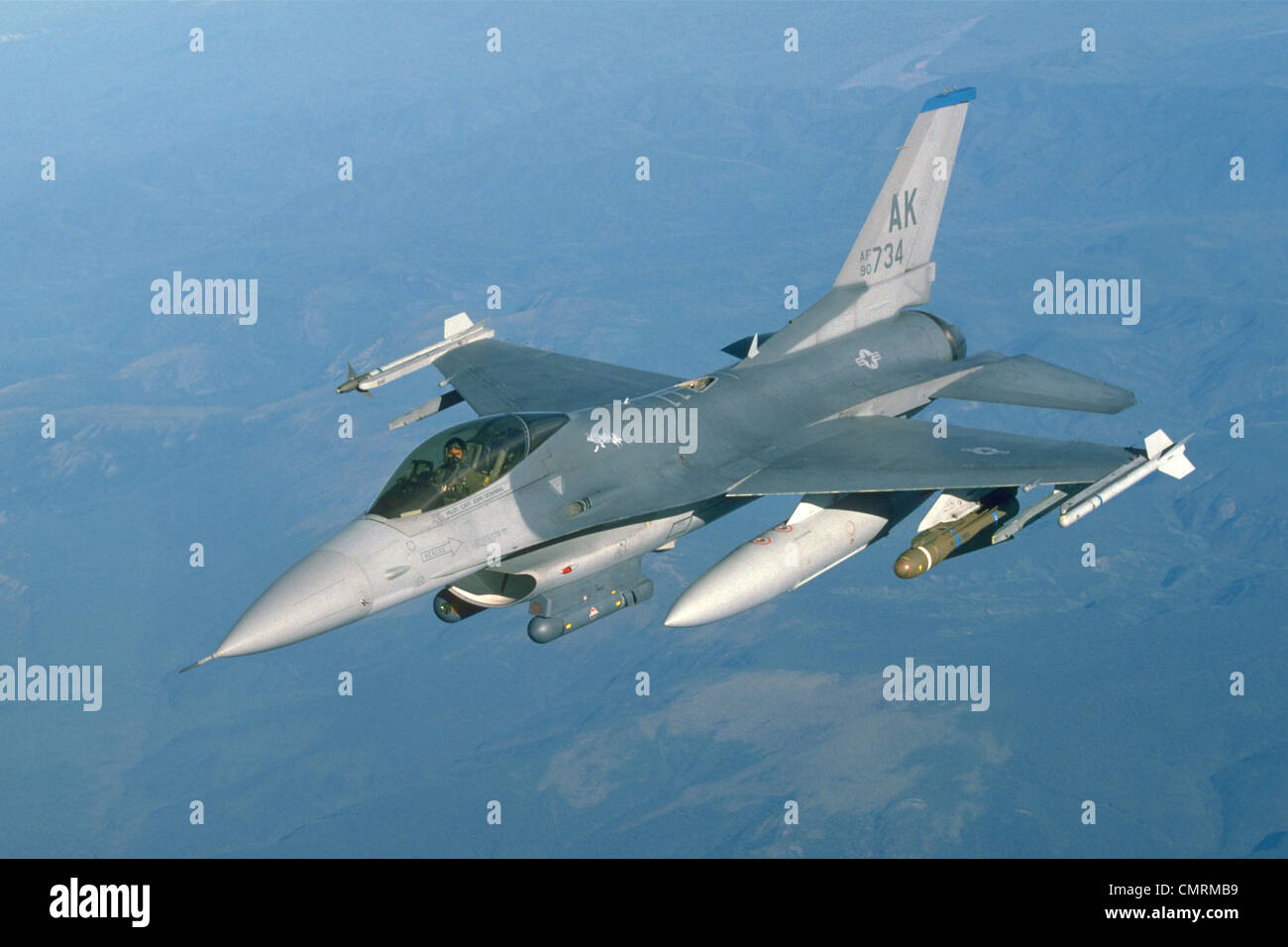 USAF F-16 FALCON AIRCRAFT Stock Photo - Alamy