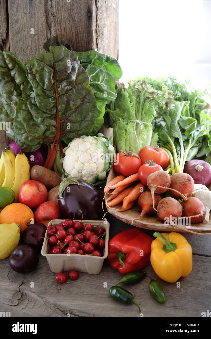 Variety of fresh vegetables Stock Photo - Alamy