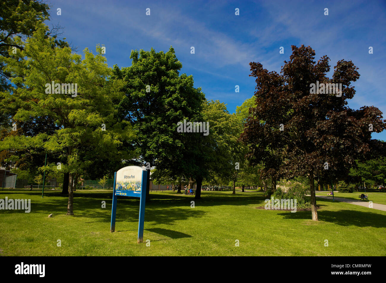 Withrow Park in spring, Toronto, Ontario Stock Photo - Alamy
