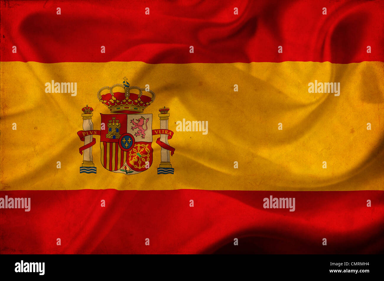 Spain waving flag Stock Photo - Alamy