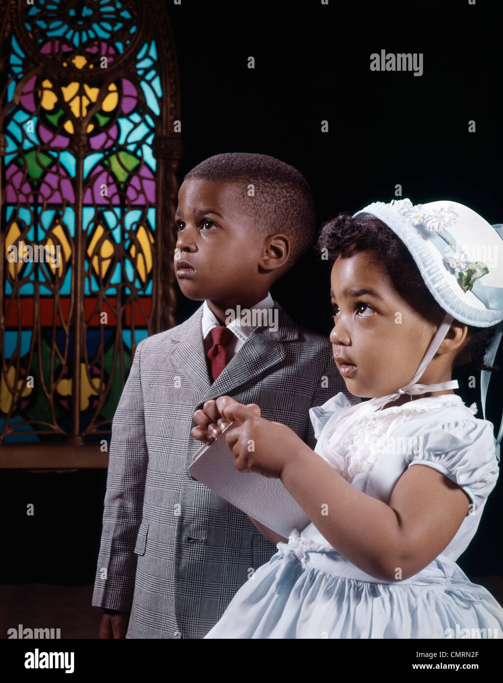 African american children church hi-res stock photography and images ...
