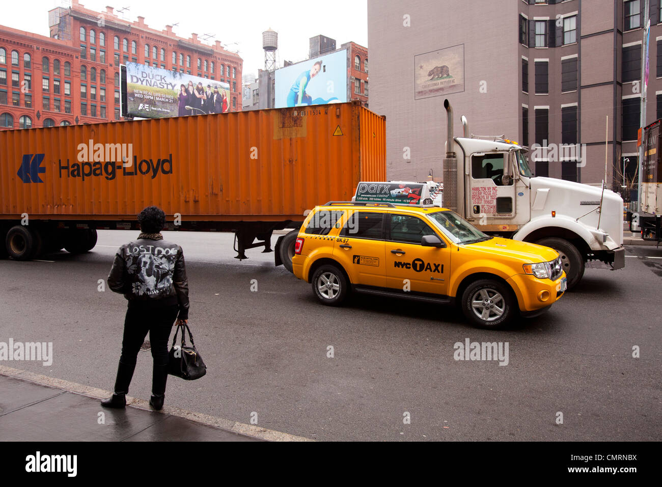 Houston Street, Manhattan, New York City, New York, United States of ...