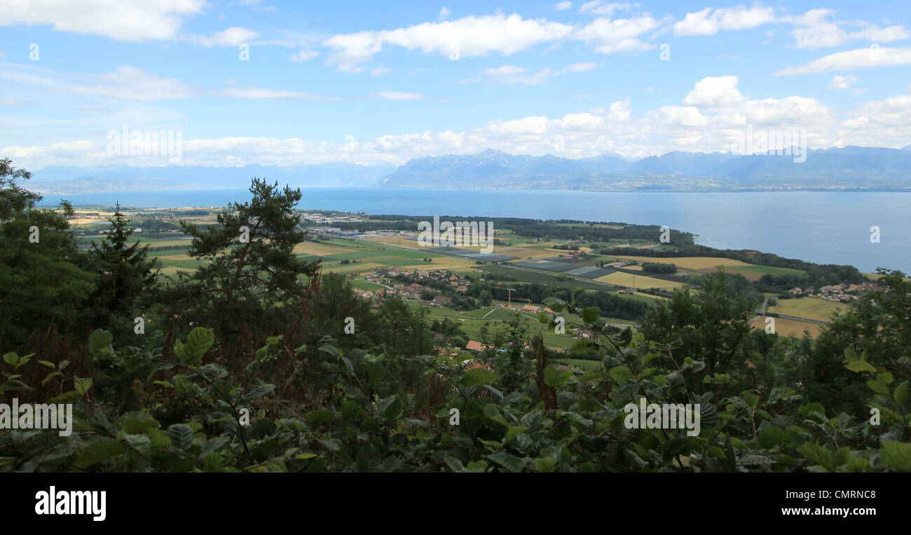 Geneva canton panoramic view hi-res stock photography and images - Alamy