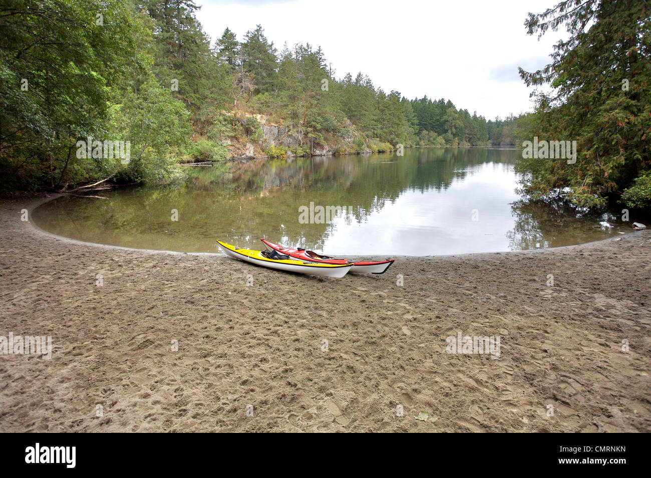Thetis Lake Regional Park, Victoria, Vancouver Island, British Columbia ...