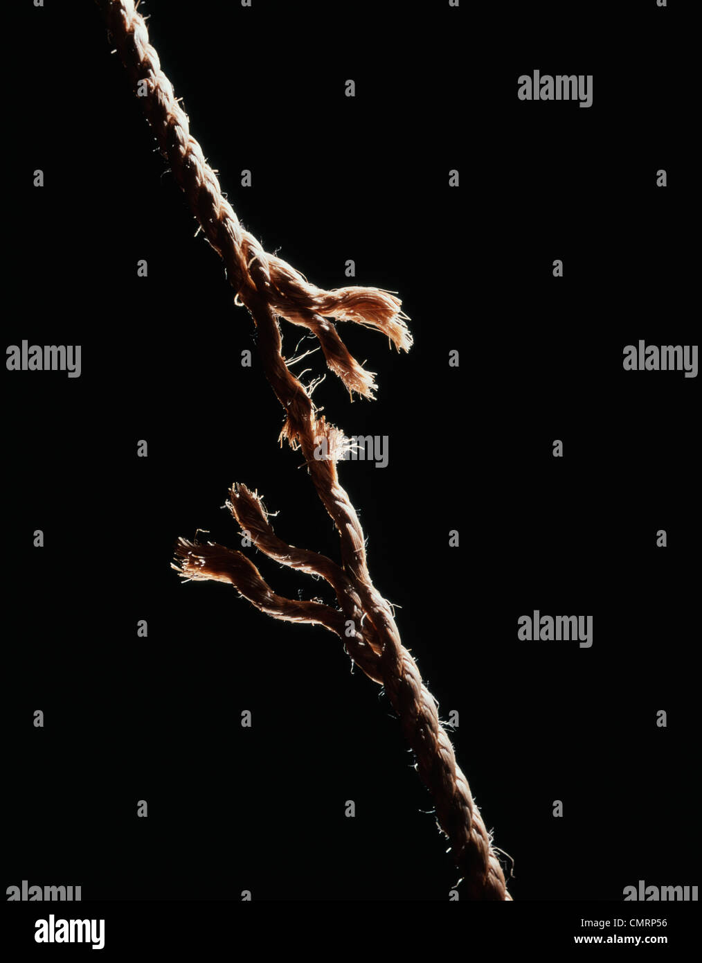Worn out rope hi-res stock photography and images - Alamy