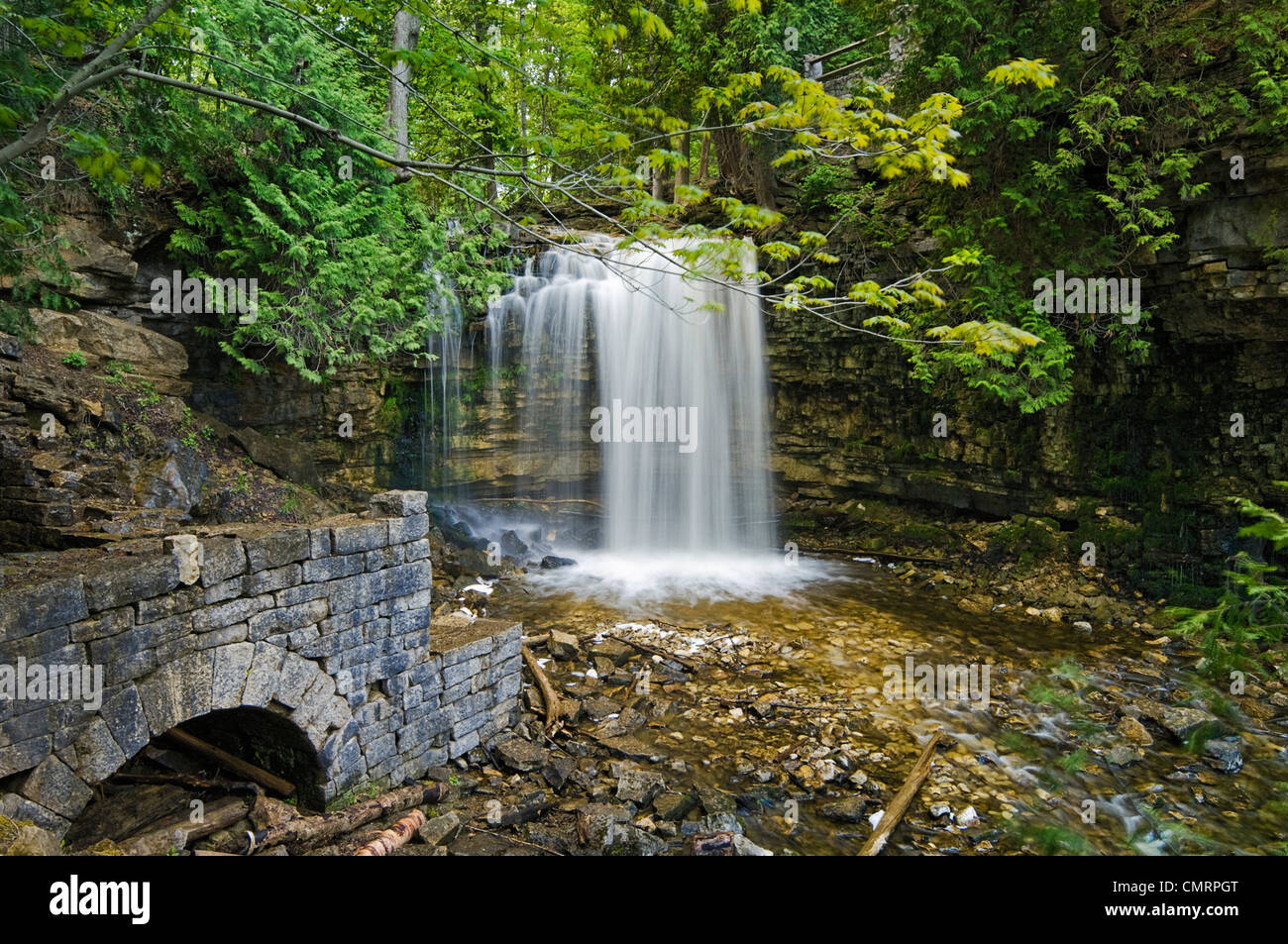 Hilton Falls Conservation Area along the Niagara Escarpment near Milton ...
