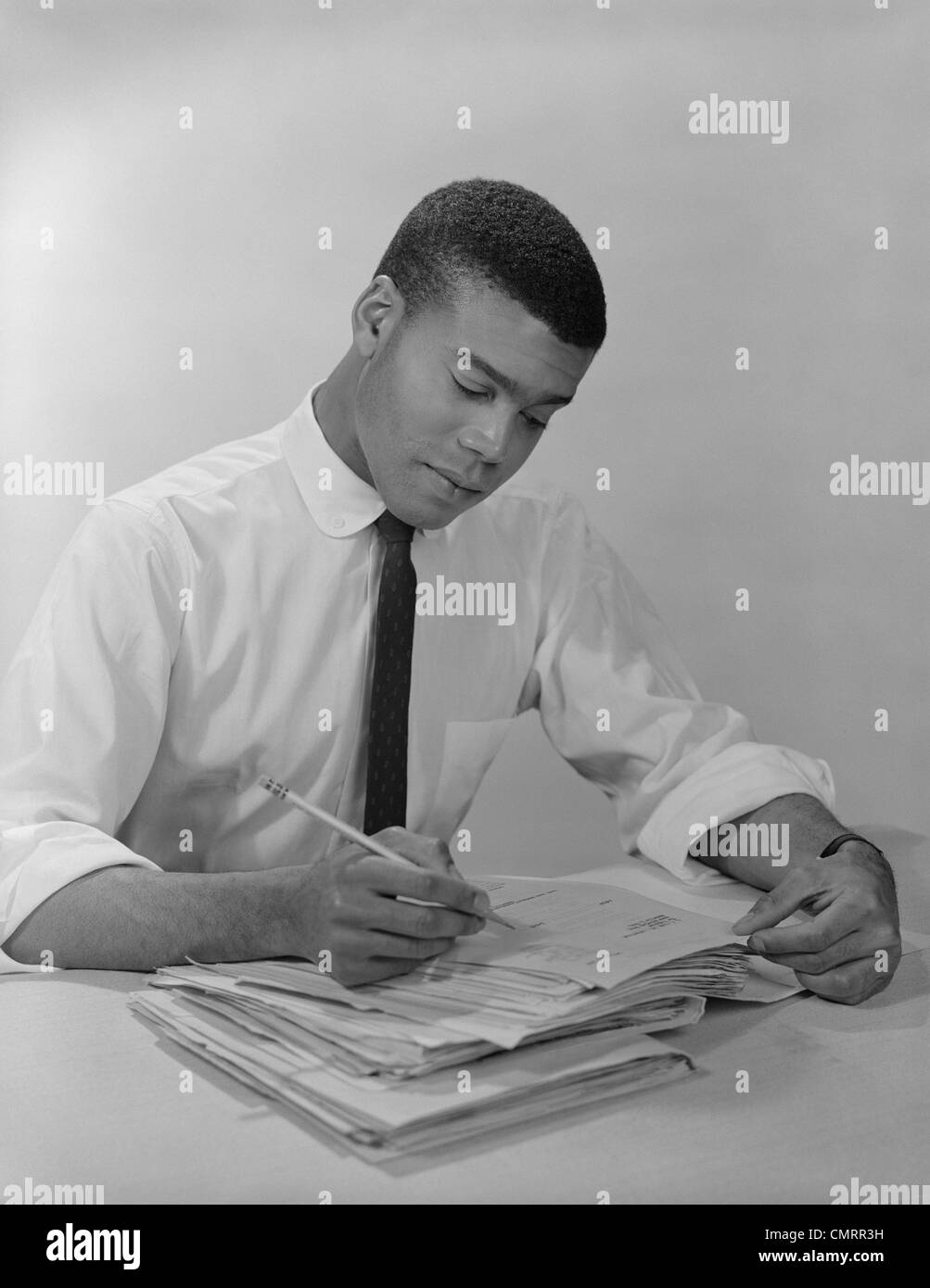 1950s 1960s African American Man Stock Photos & 1950s 1960s African ...