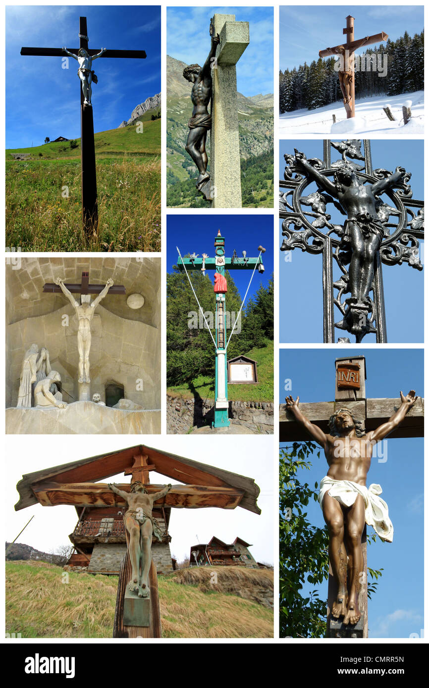 Christ Collage High Resolution Stock Photography and Images - Alamy