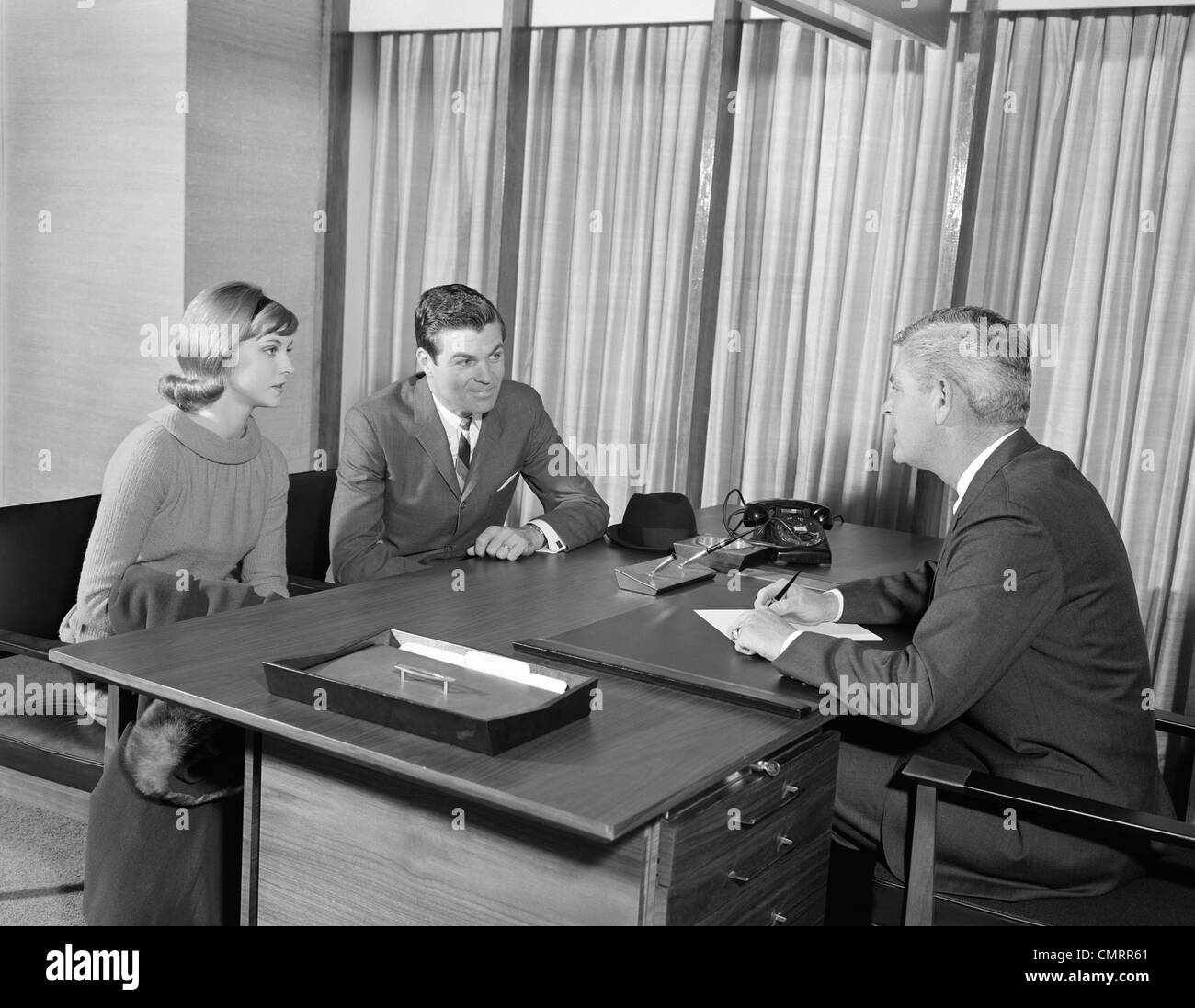 1960s business meeting woman hi-res stock photography and images - Alamy