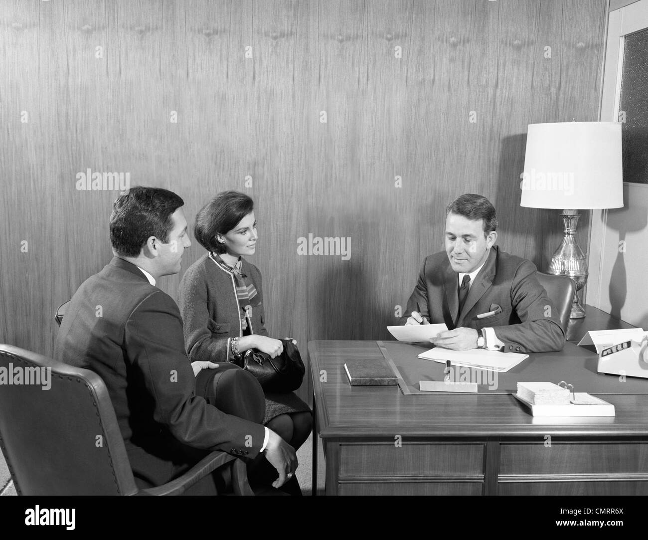 1960s business meeting woman hi-res stock photography and images - Alamy