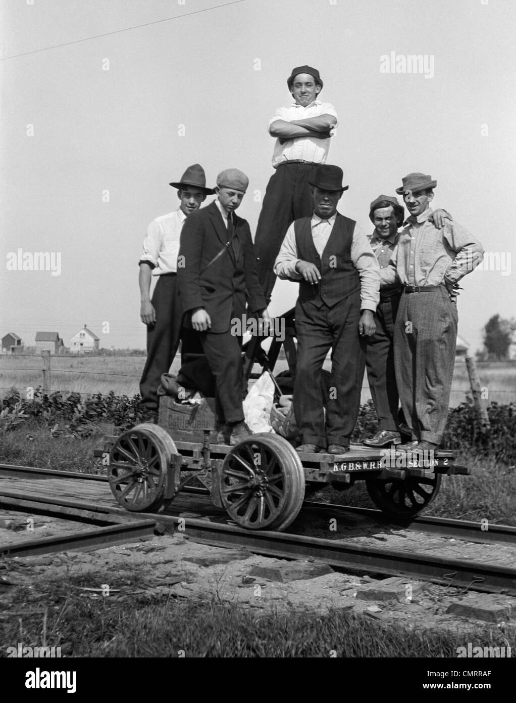 Men Working On Railroads Industrial Revolution