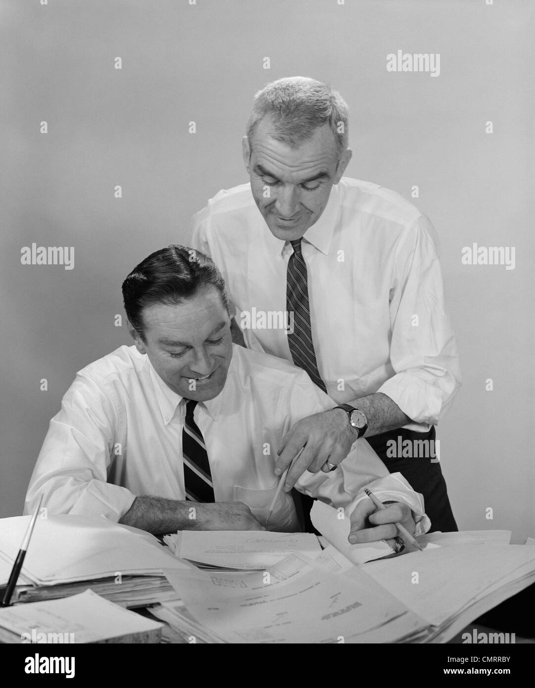1960s two men work in hi-res stock photography and images - Alamy