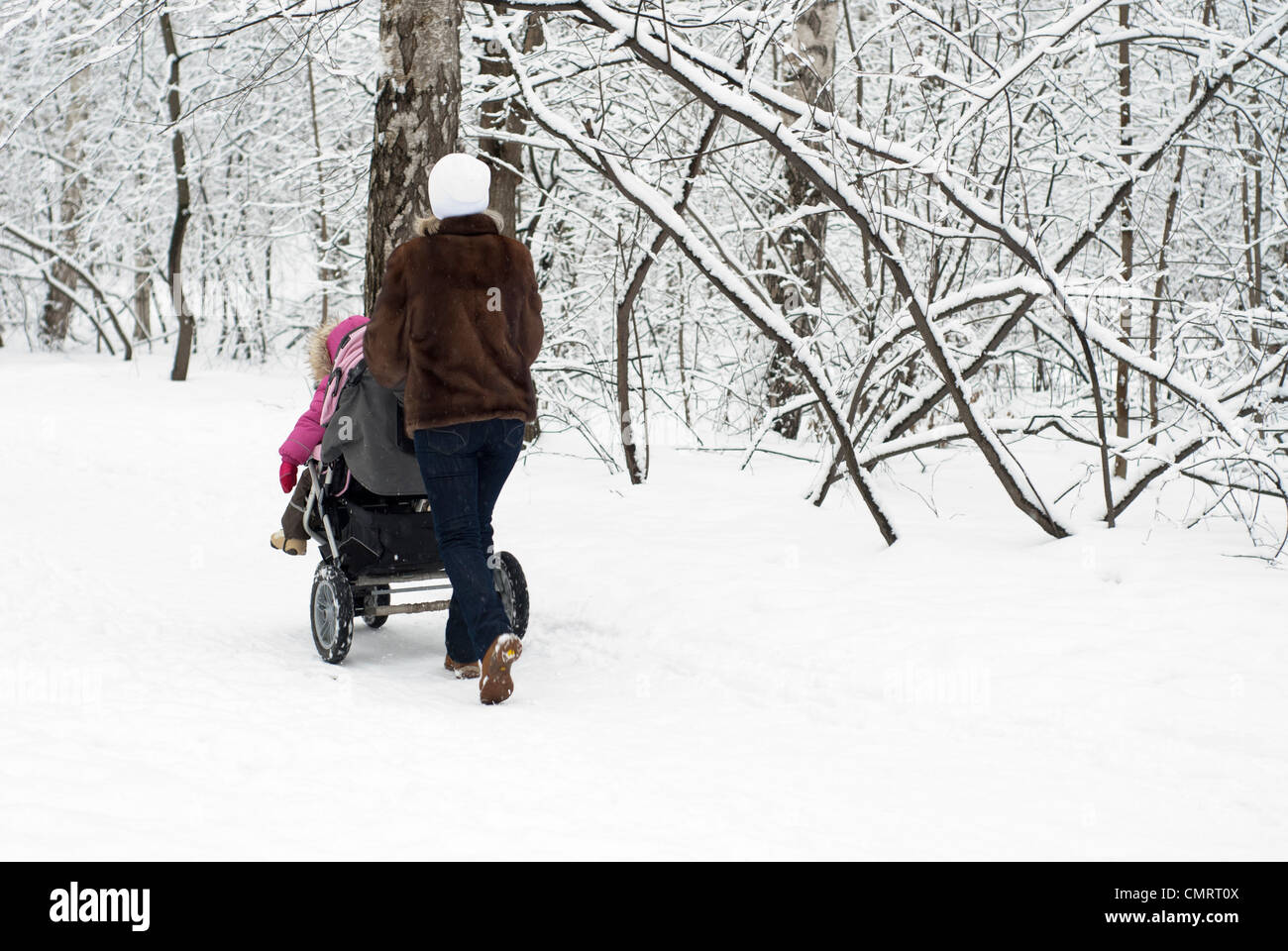 Lady with pram hi-res stock photography and images - Alamy