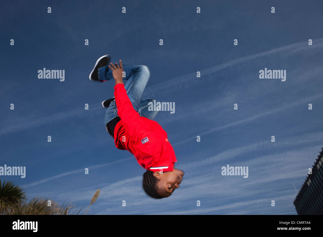 Jump Into Somersault High Resolution Stock Photography and Images - Alamy