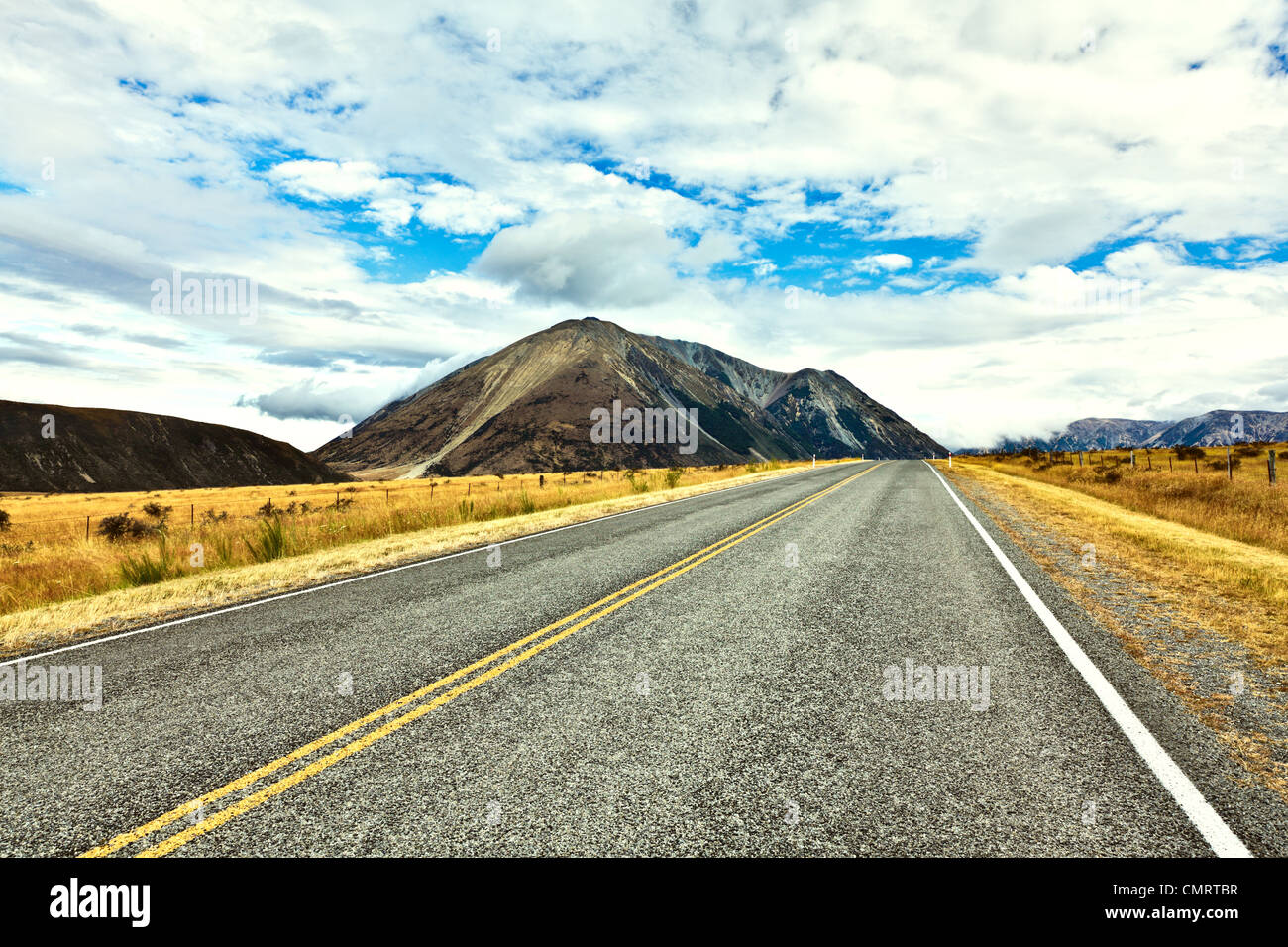 Great Alpine highway. Arthurs Pass. New Zealand Stock Photo - Alamy