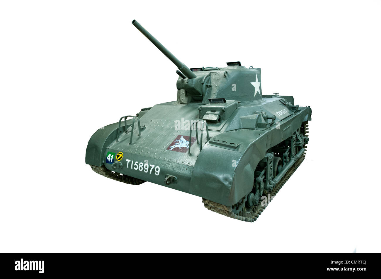American ww2 light tank Cut Out Stock Images & Pictures - Alamy