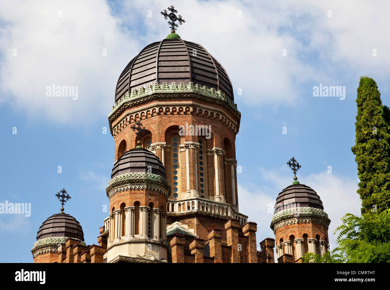 Chernovtsy University tower in summer in Ukraine Stock Photo - Alamy