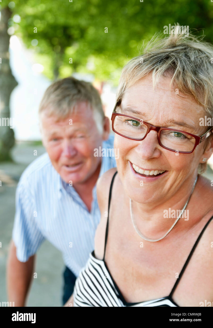 Two happy people hi-res stock photography and images - Alamy