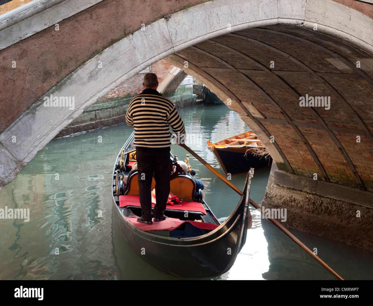 A gondolier in Venice Stock Photo - Alamy