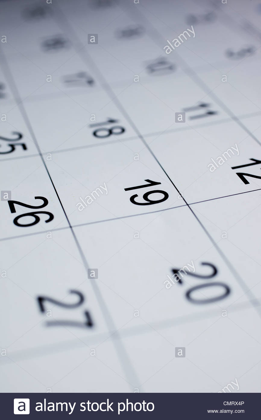 Calender Stock Photos & Calender Stock Images - Alamy