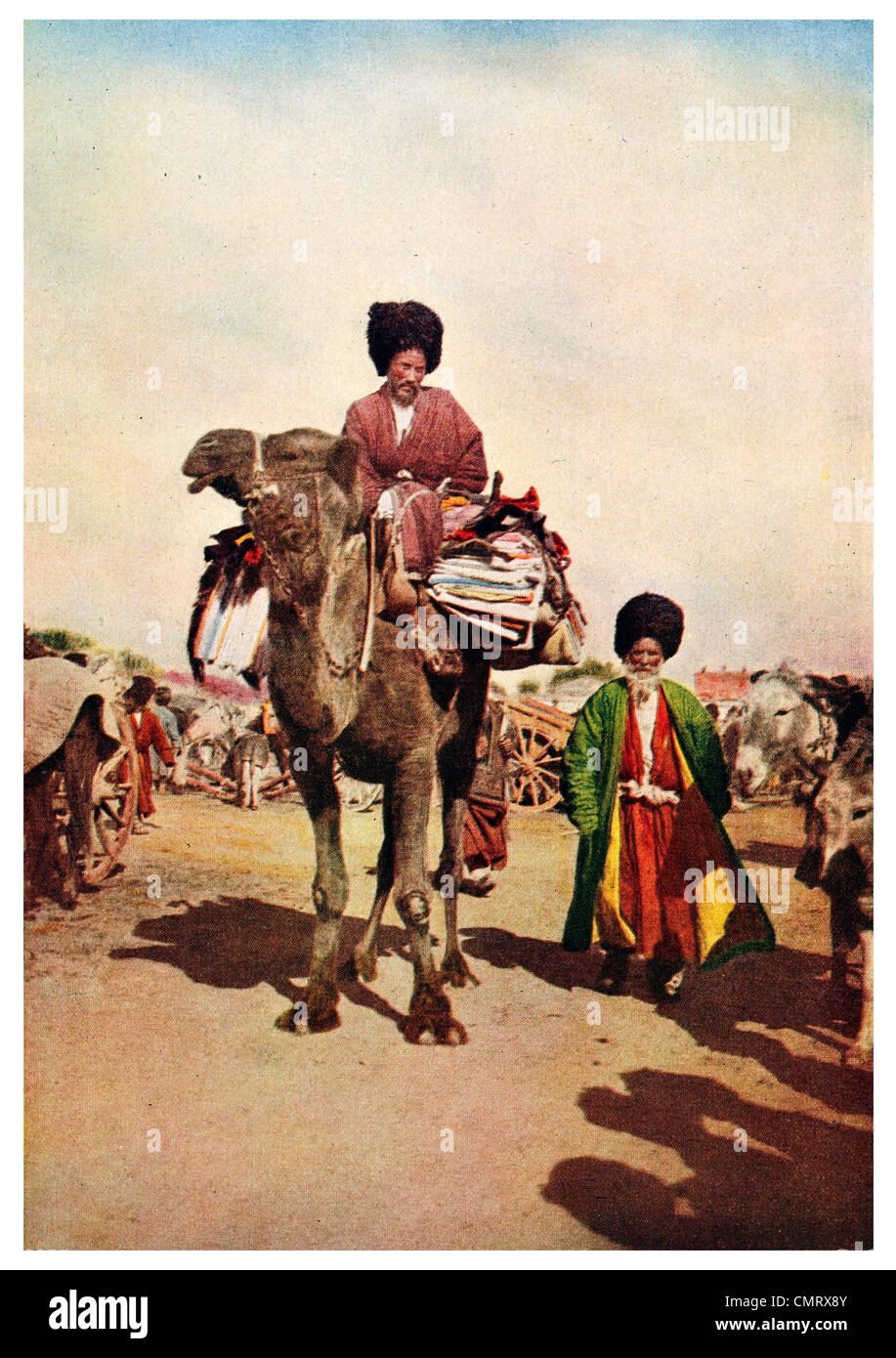 Turkmen costume hi-res stock photography and images - Alamy