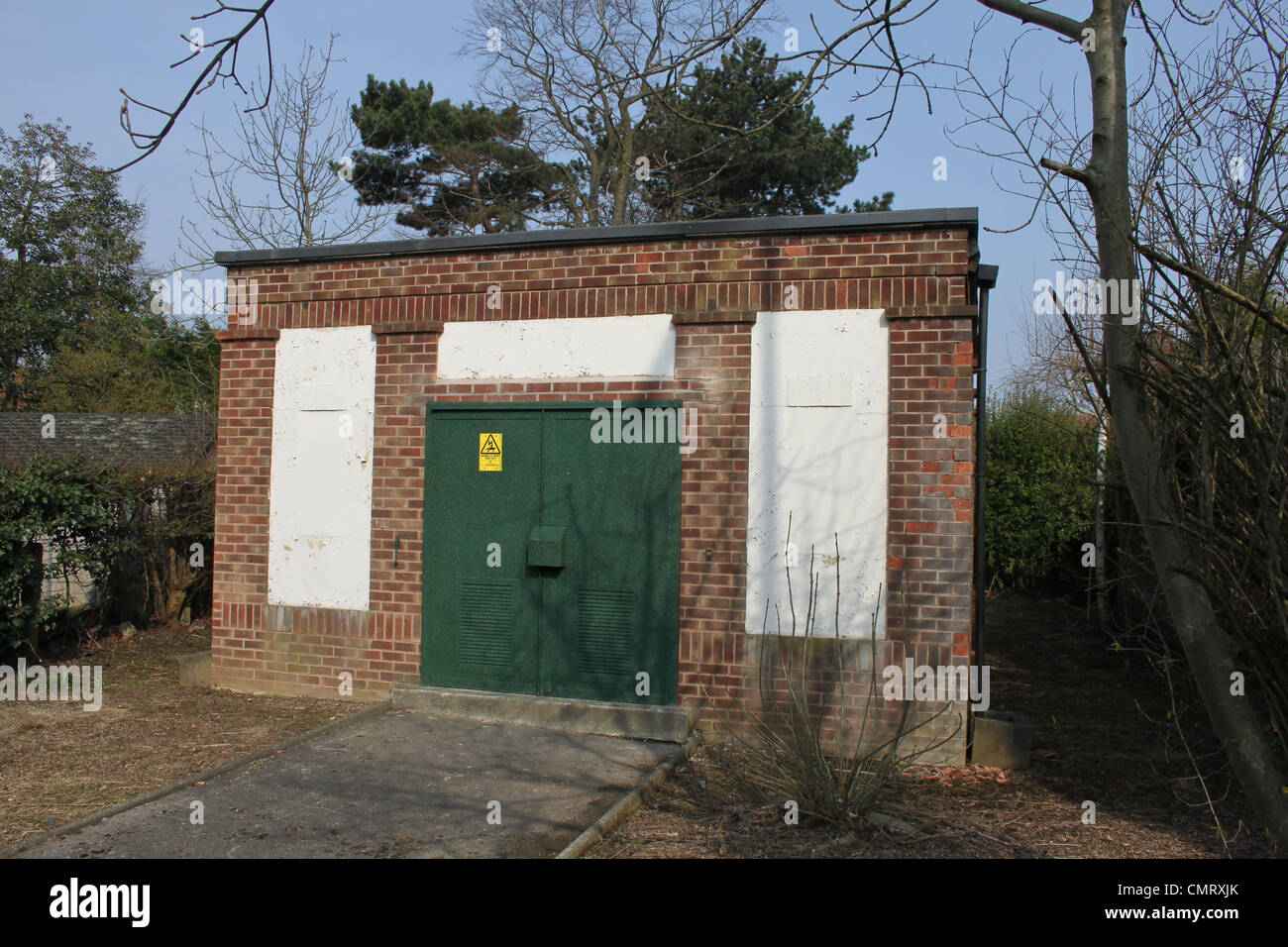 UK electricity sub station Stock Photo - Alamy