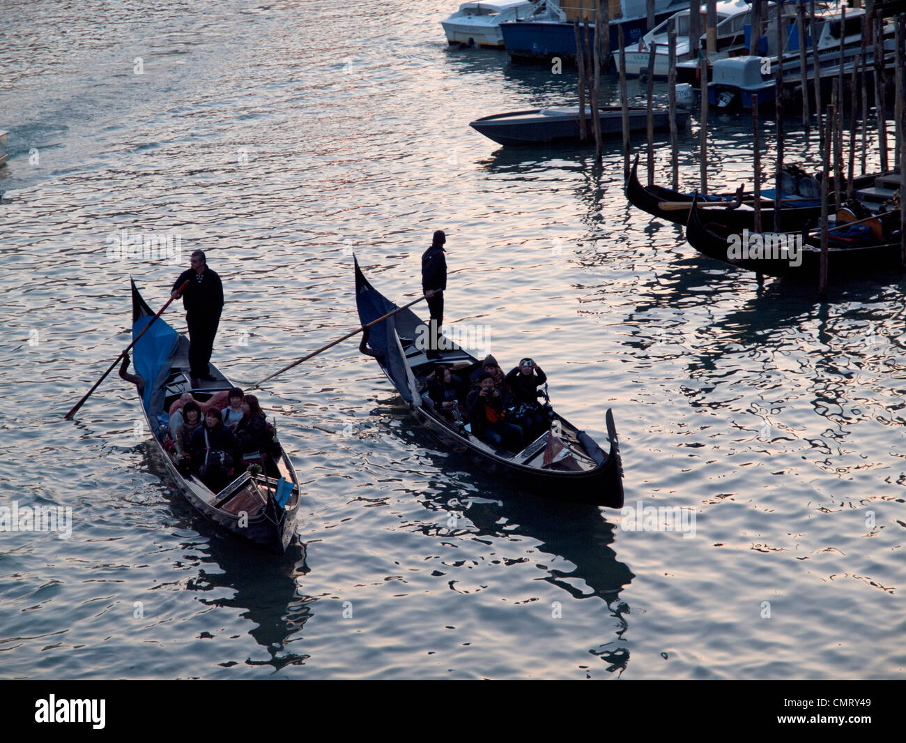 Gondolas glide hi-res stock photography and images - Alamy
