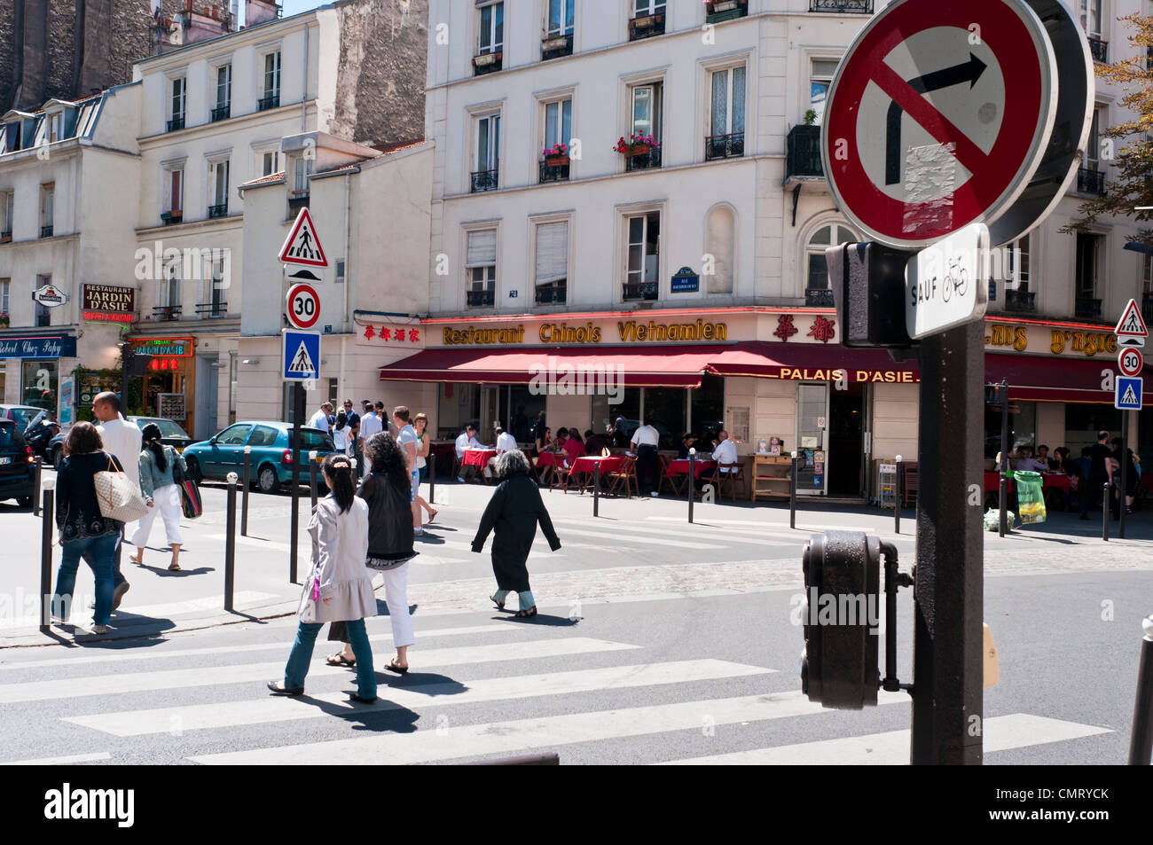 Olympiades Architecture, the Parisian Chinatown, Paris, France Stock ...