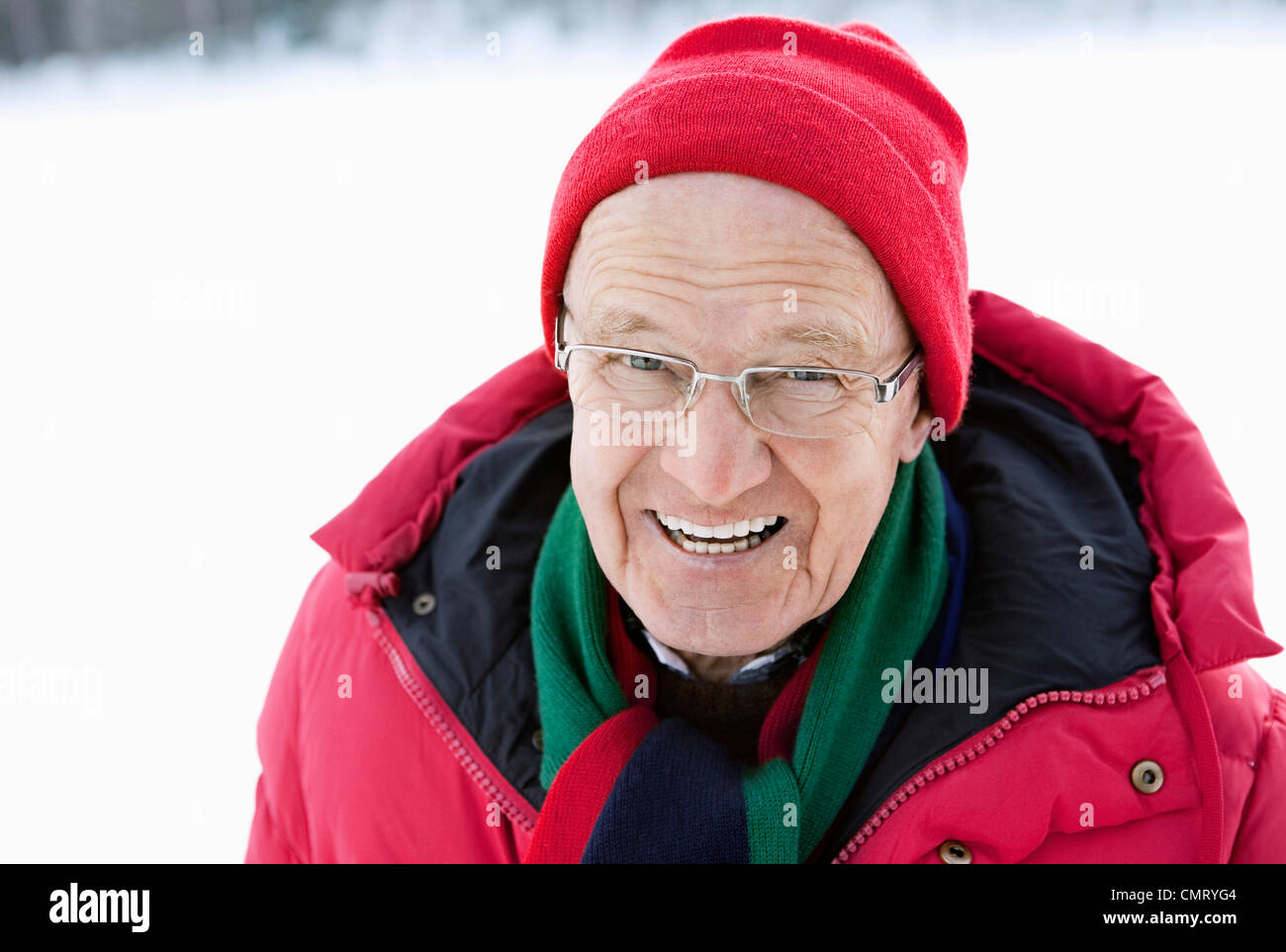 Happy man standing outdoors Stock Photo - Alamy
