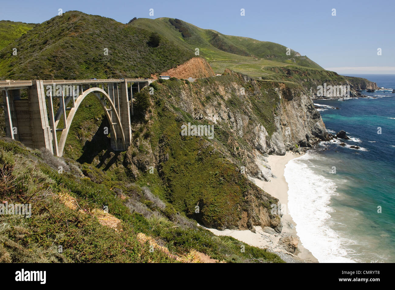 Scenic oceanfront bridge hi-res stock photography and images - Alamy