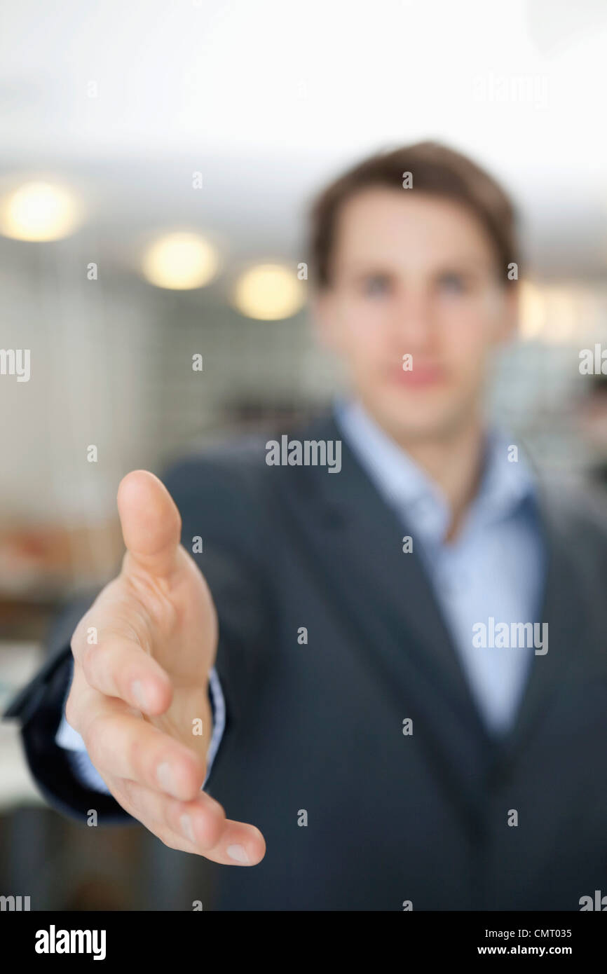 Hand outstretched in front hi-res stock photography and images - Alamy