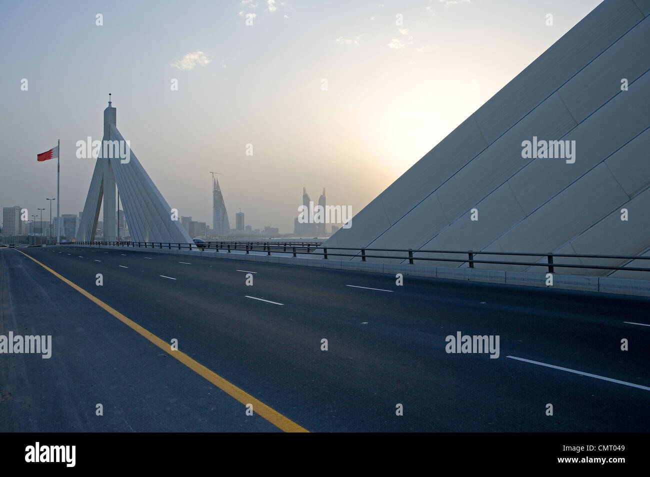 Bahrain, Manama, the Isa Shaikh Causeway Stock Photo - Alamy