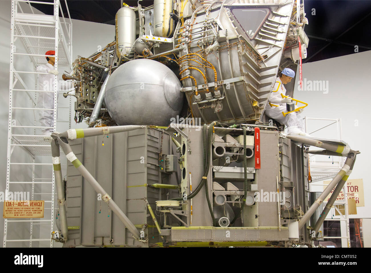 Cradle of Aviation Museum Lunar Module Stock Photo - Alamy