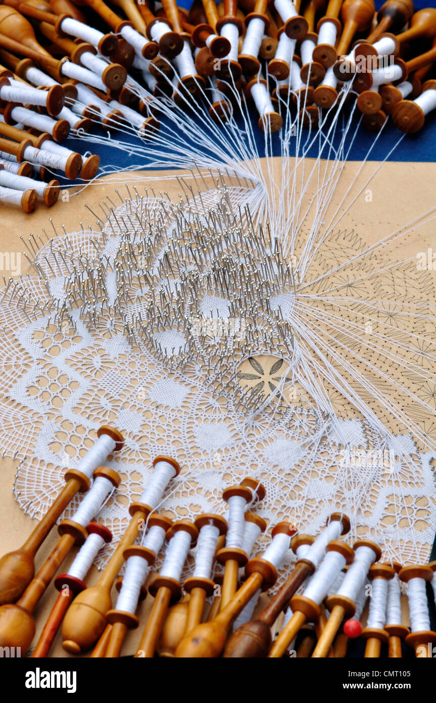 Belgium, Flanders, Bruges, Lace Stock Photo - Alamy