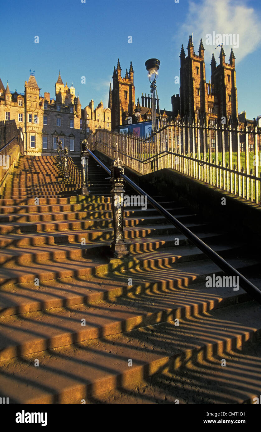 [Playfair steps] leading to Edinburgh university faculty of divinity ...