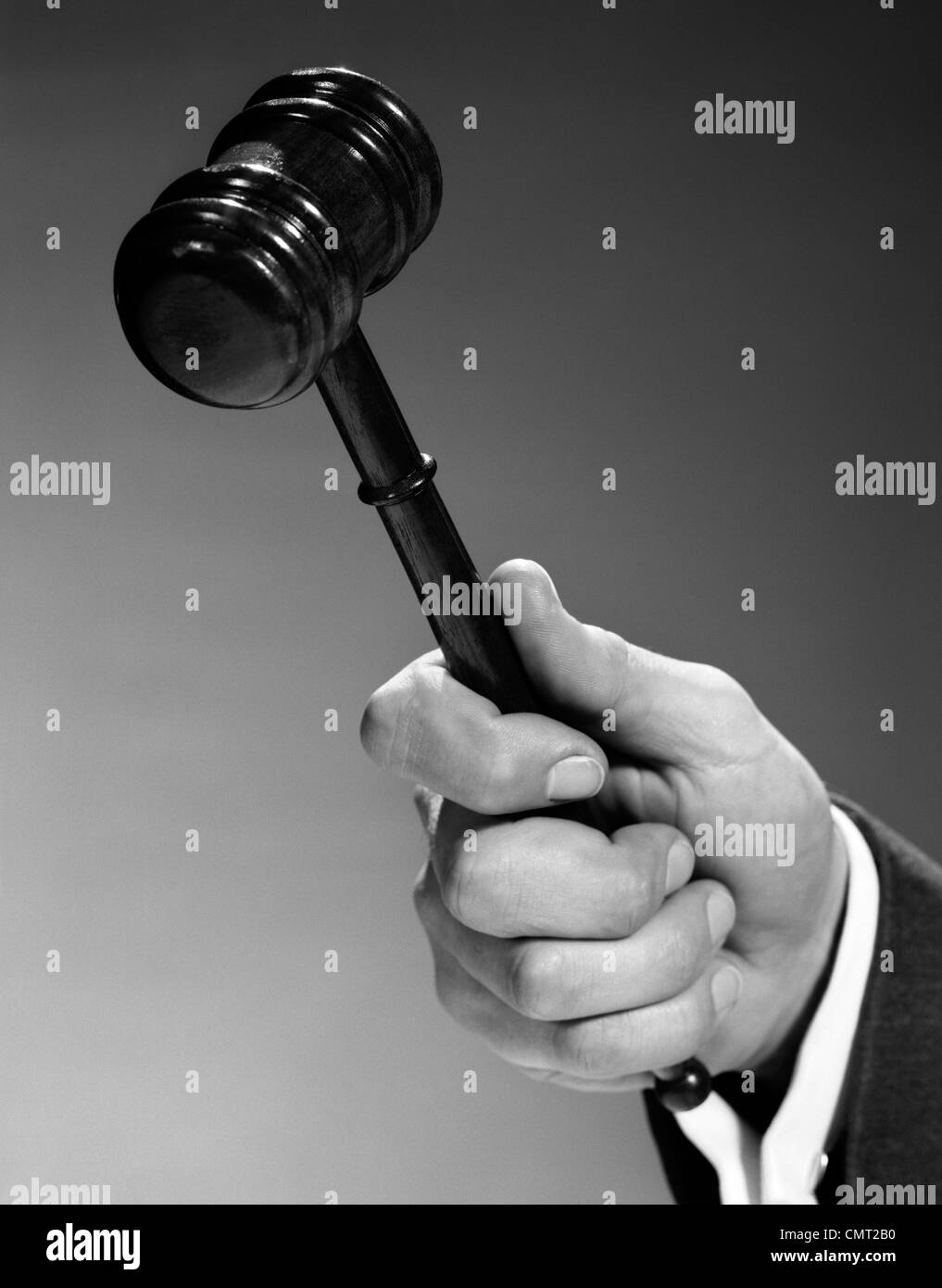 Vintage classic gavel Black and White Stock Photos & Images - Alamy