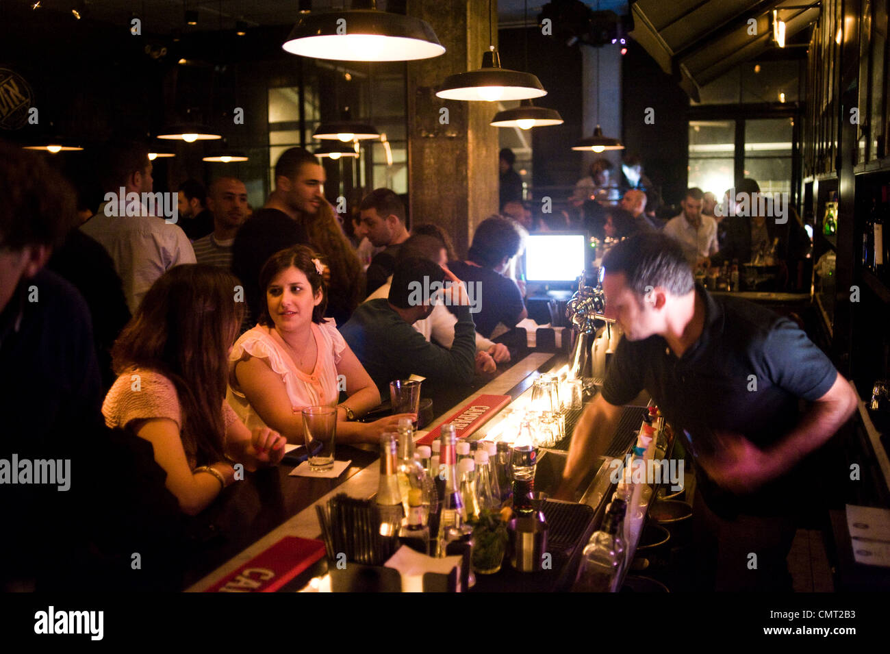 Night Club Otto,Tel Aviv, Israel Stock Photo - Alamy